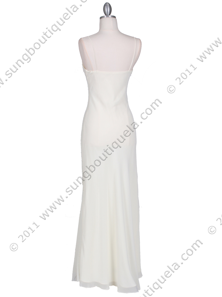 Ivory Evening Dress | Sung Boutique L.A.