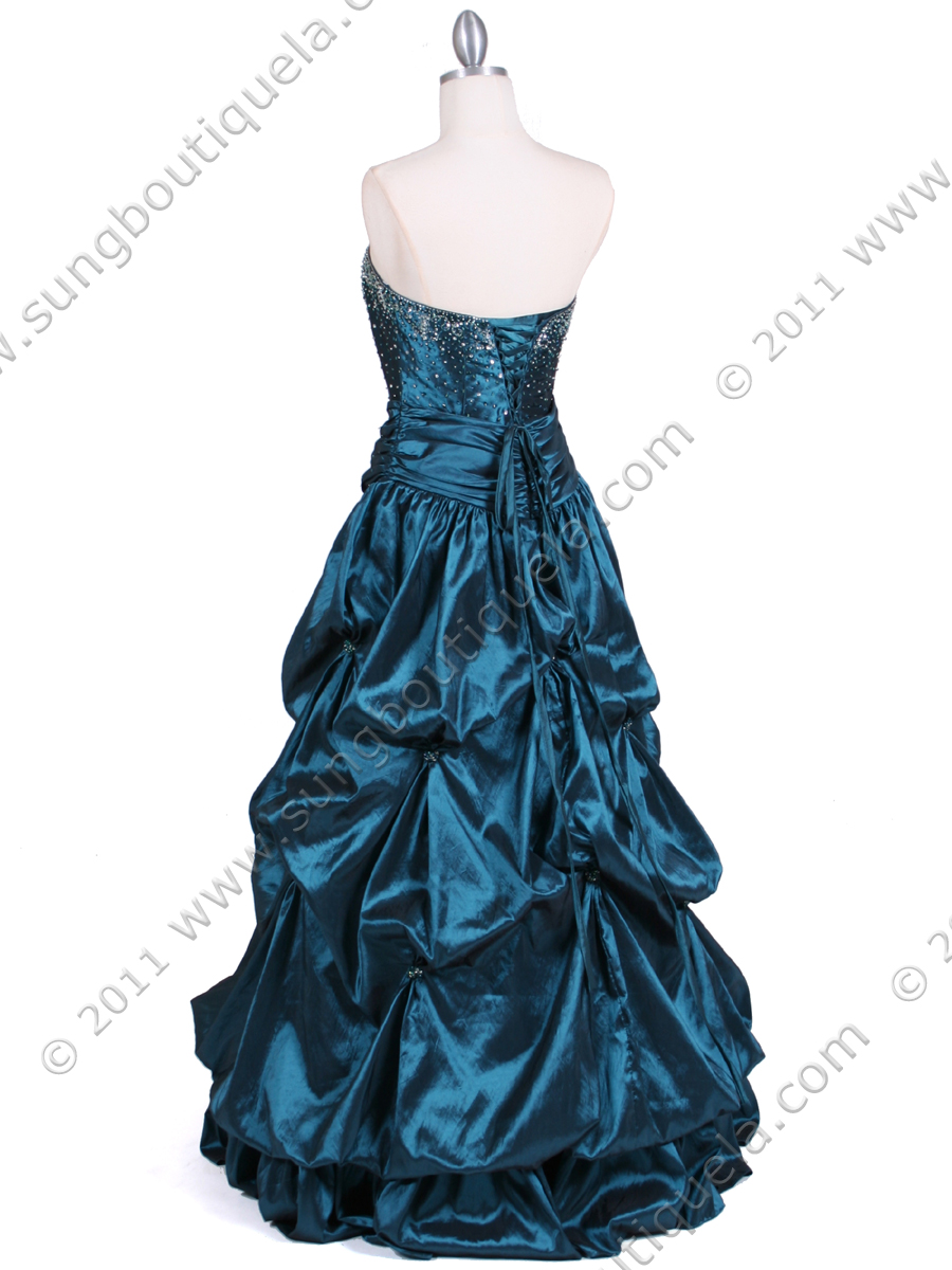 Jade Beaded Evening Gown | Sung Boutique L.A.